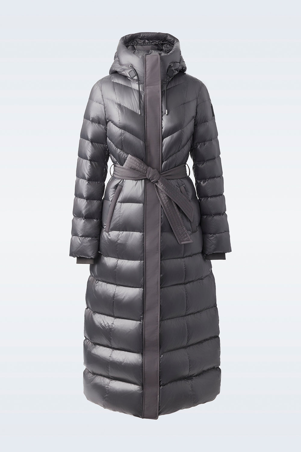 Calina, Lustrous light down maxi coat for ladies | Mackage® US