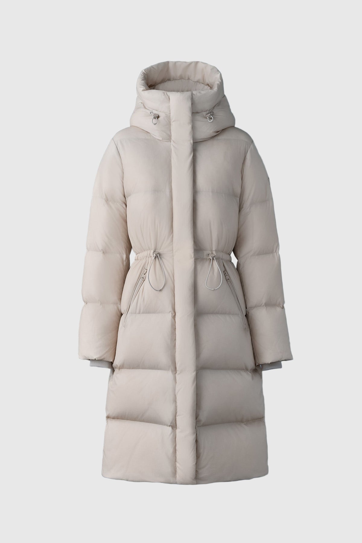 ISHANI-SW softwash long Down coat with hood for Women | Mackage® US