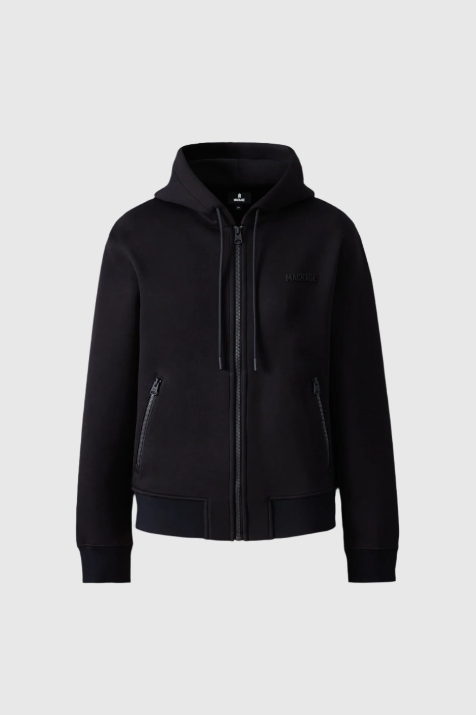 KRYSSA - Double-Face Zip-Up Hoodie for Women | Mackage® US