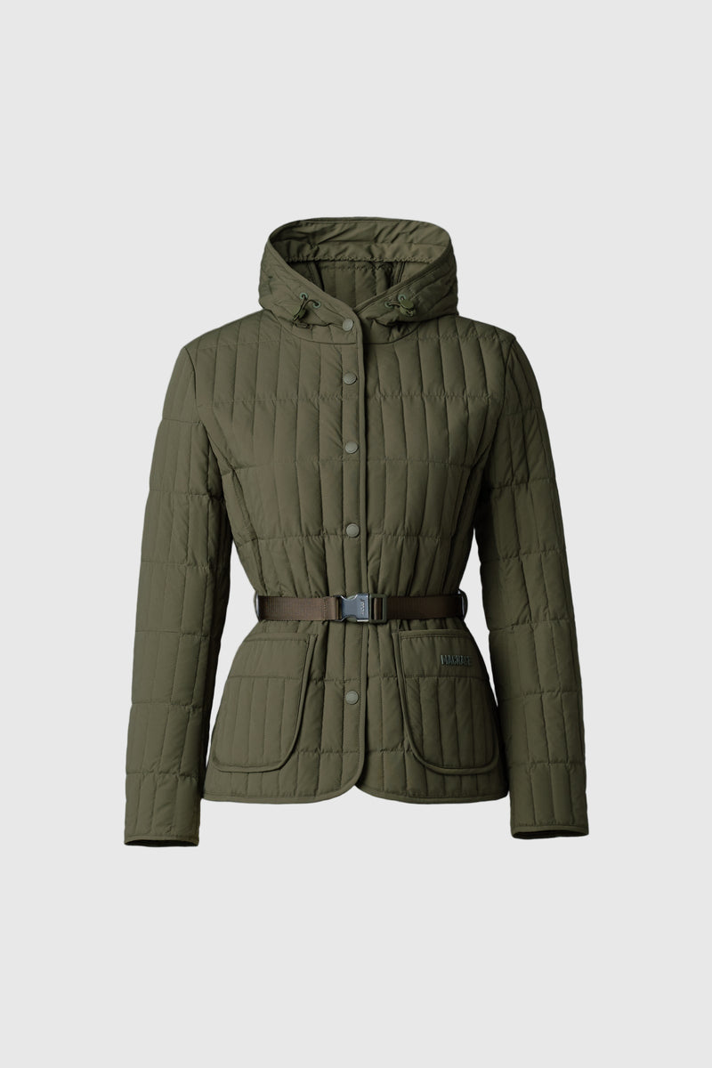 Raja, Light down vertical quilted jacket | Mackage® US