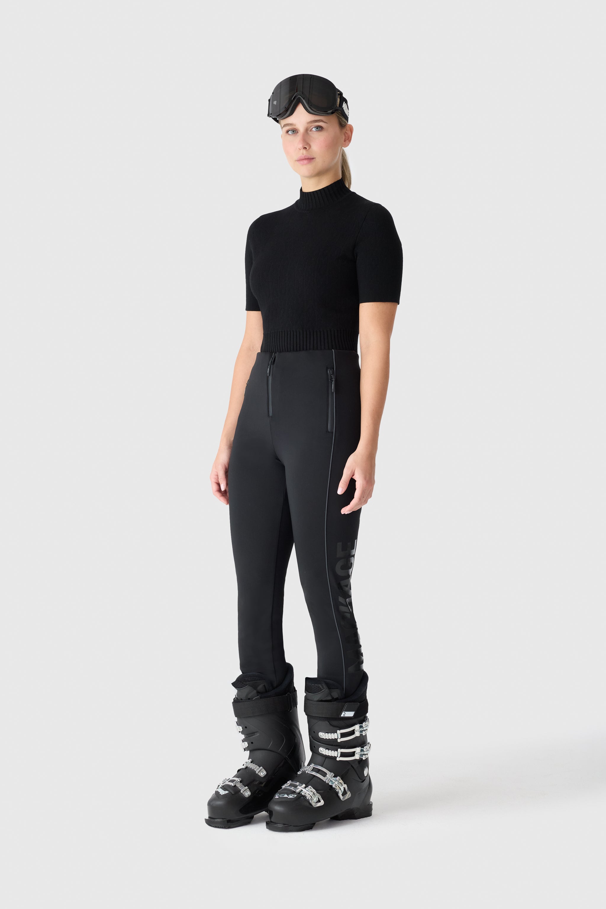 ZAVI Bonded Fleece Stirrup Pant for Women | Mackage® US