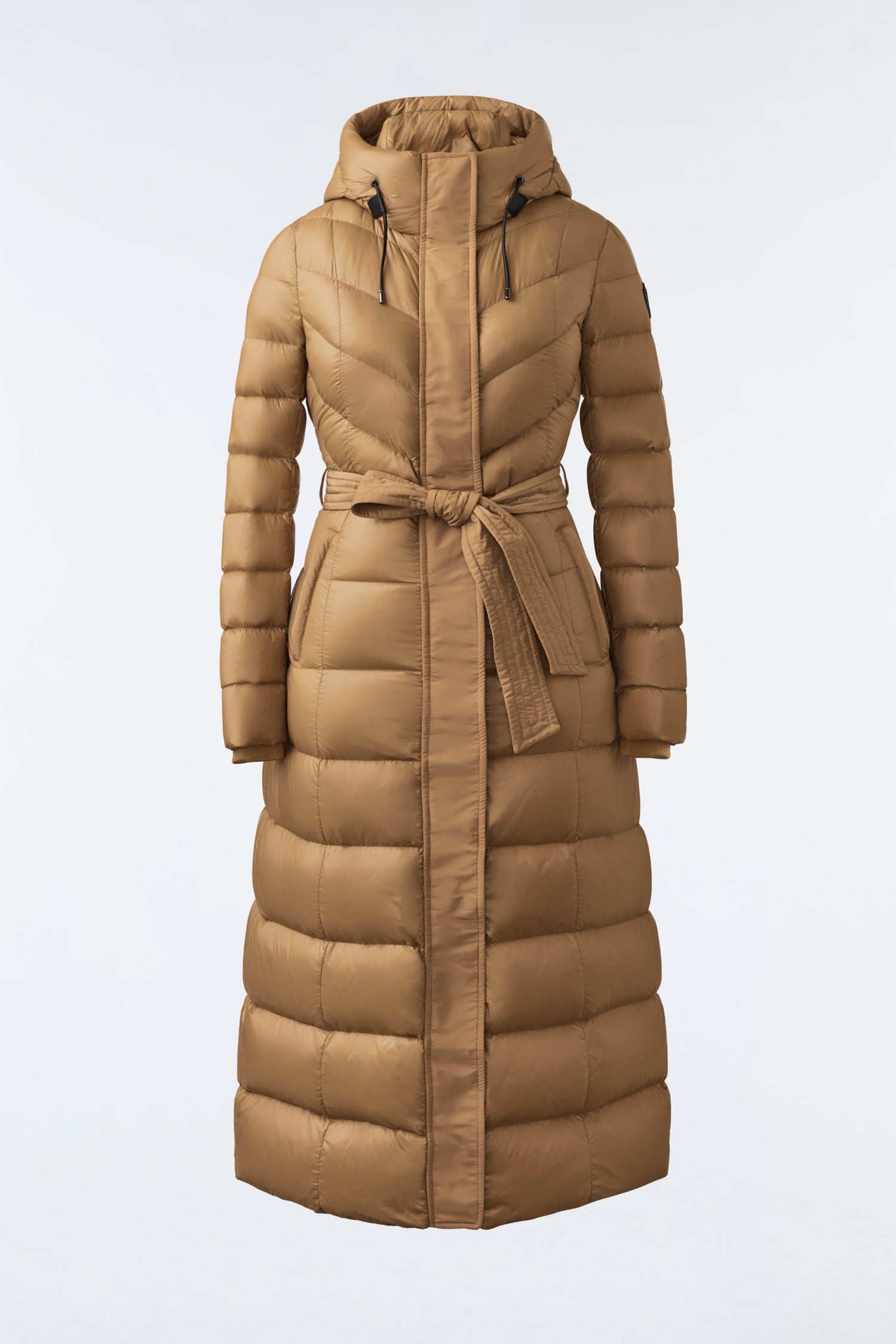Calina, Lustrous light down maxi coat for ladies | Mackage® US