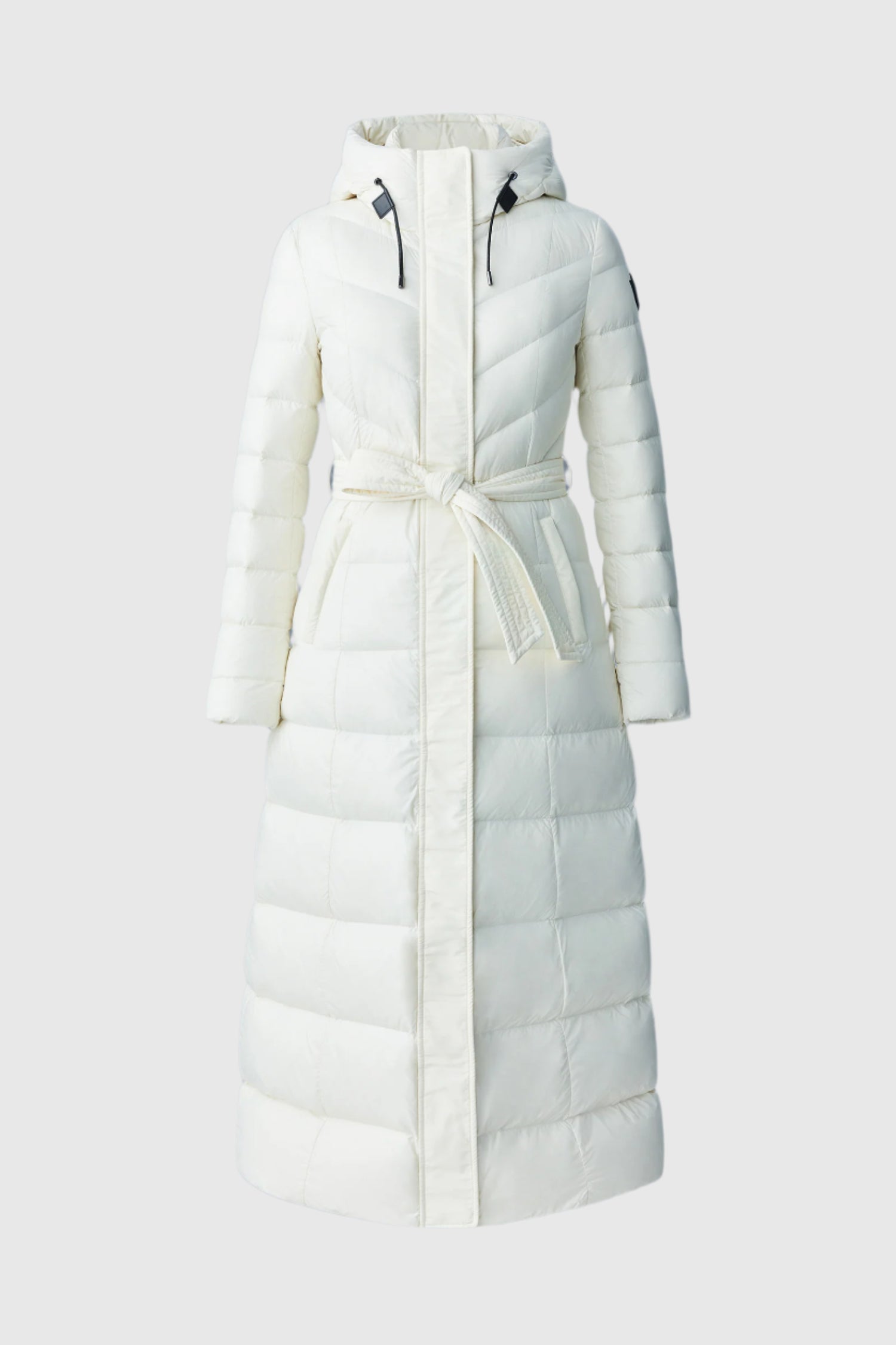 Calina, Lustrous light down maxi coat for ladies | Mackage® US