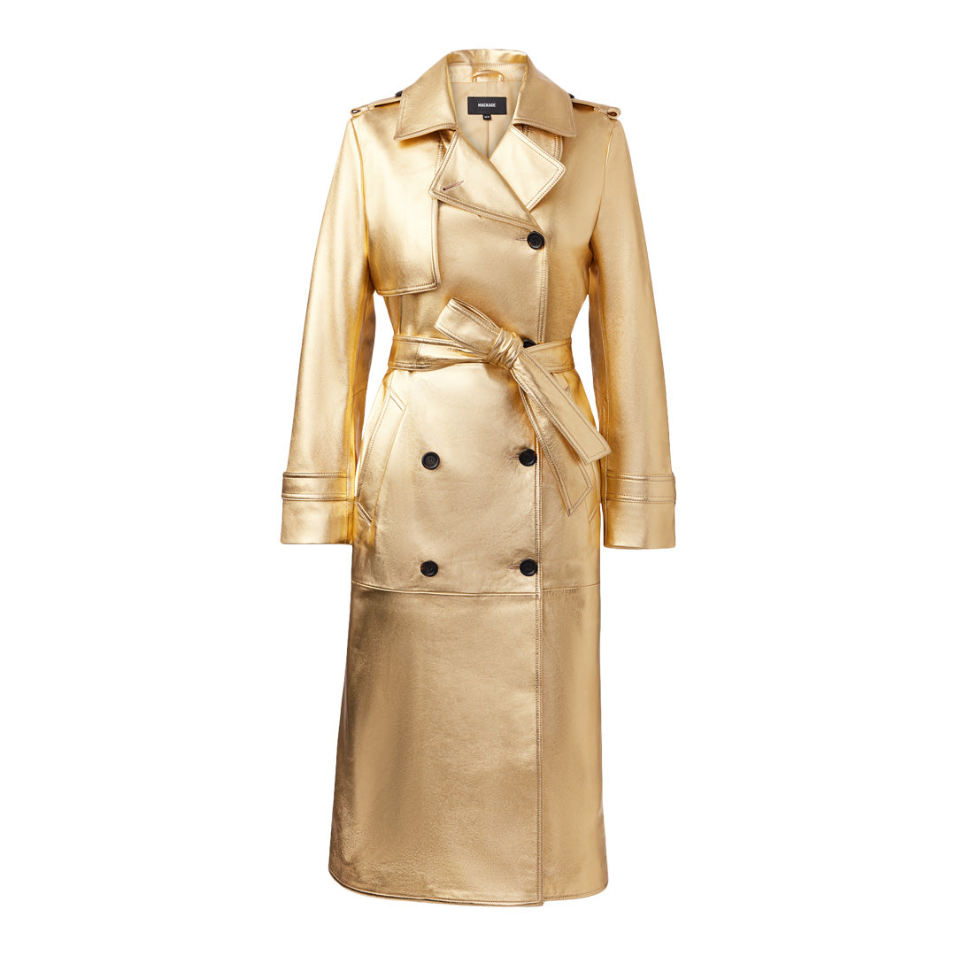 GAEL-M Maxi Leather jacket for Women | Mackage® US