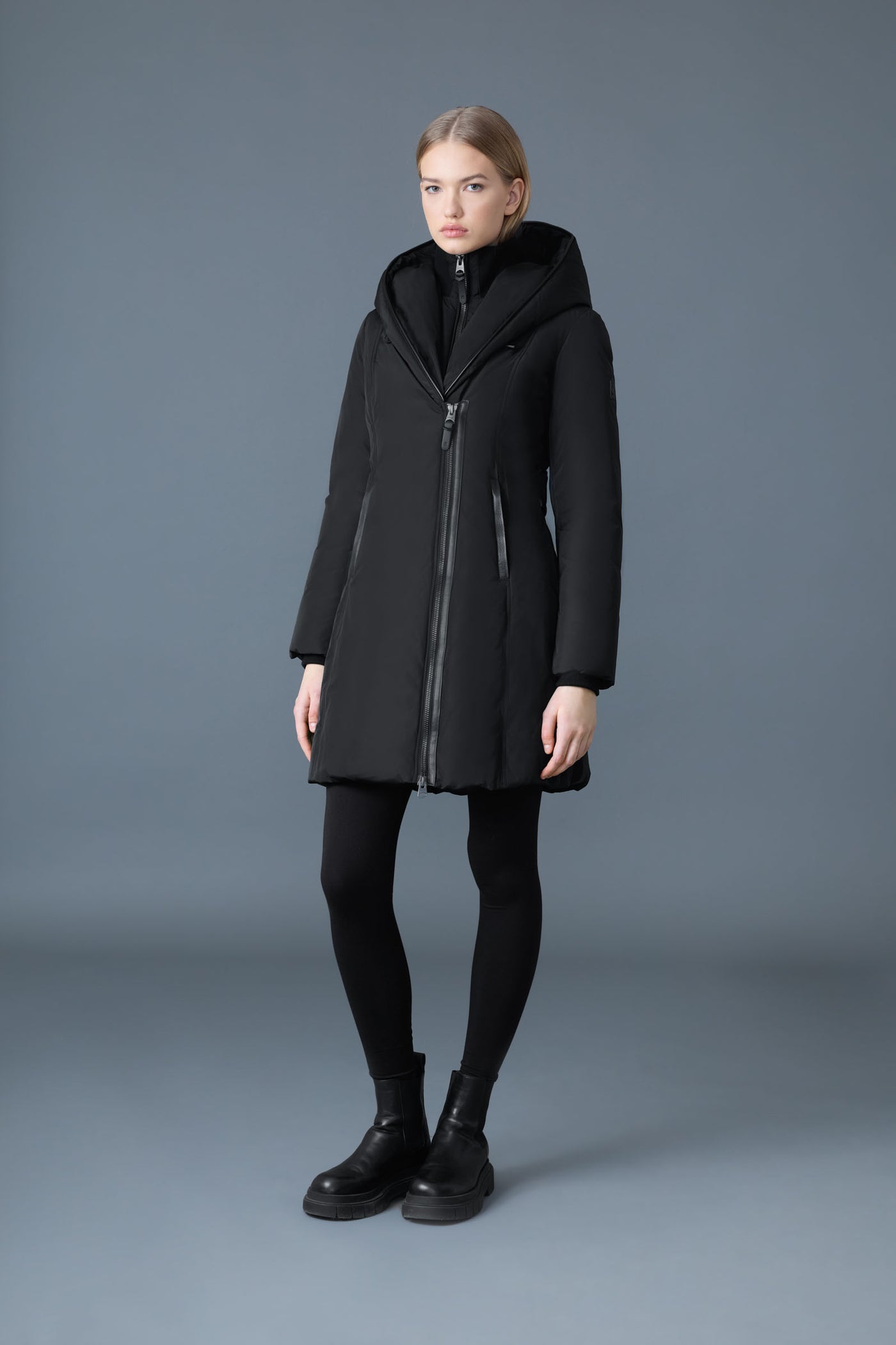 Kay-NFR, Down coat with Signature Mackage Collar for ladies | Mackage® US